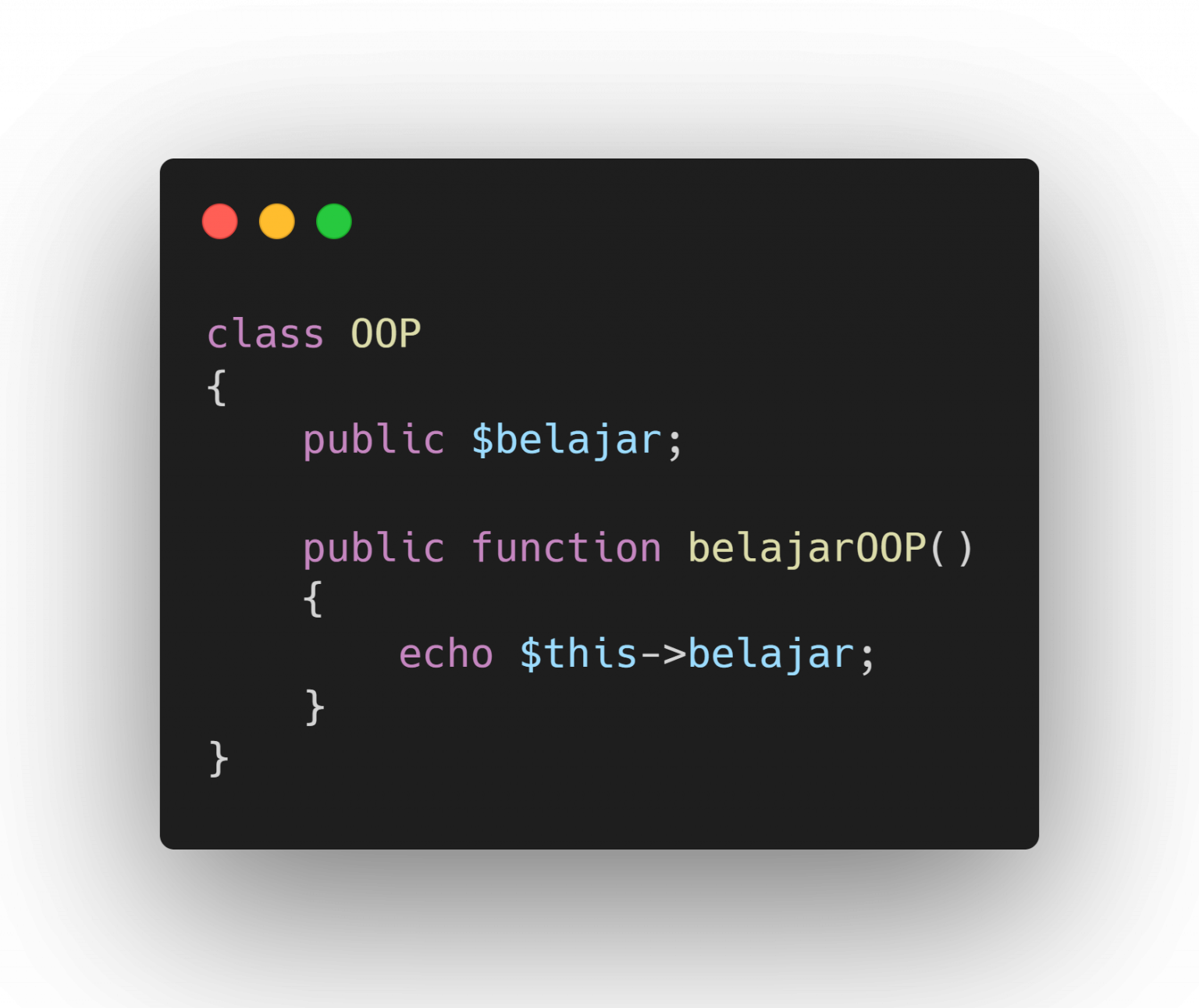 Belajar Php 9 Belajar Oop Pada Php Dunia Coding